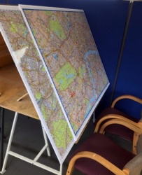 Foam Board Premier Map and Super Scale Map of London